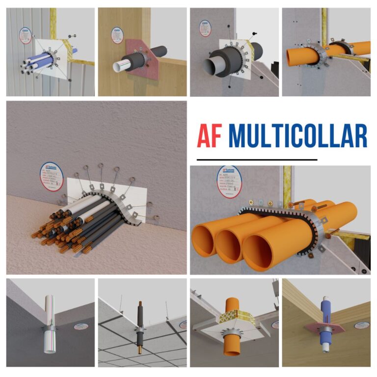 Info dalle aziende - AF Systems presenta AF Multicollar: il collare antifuoco - INFOBUILD