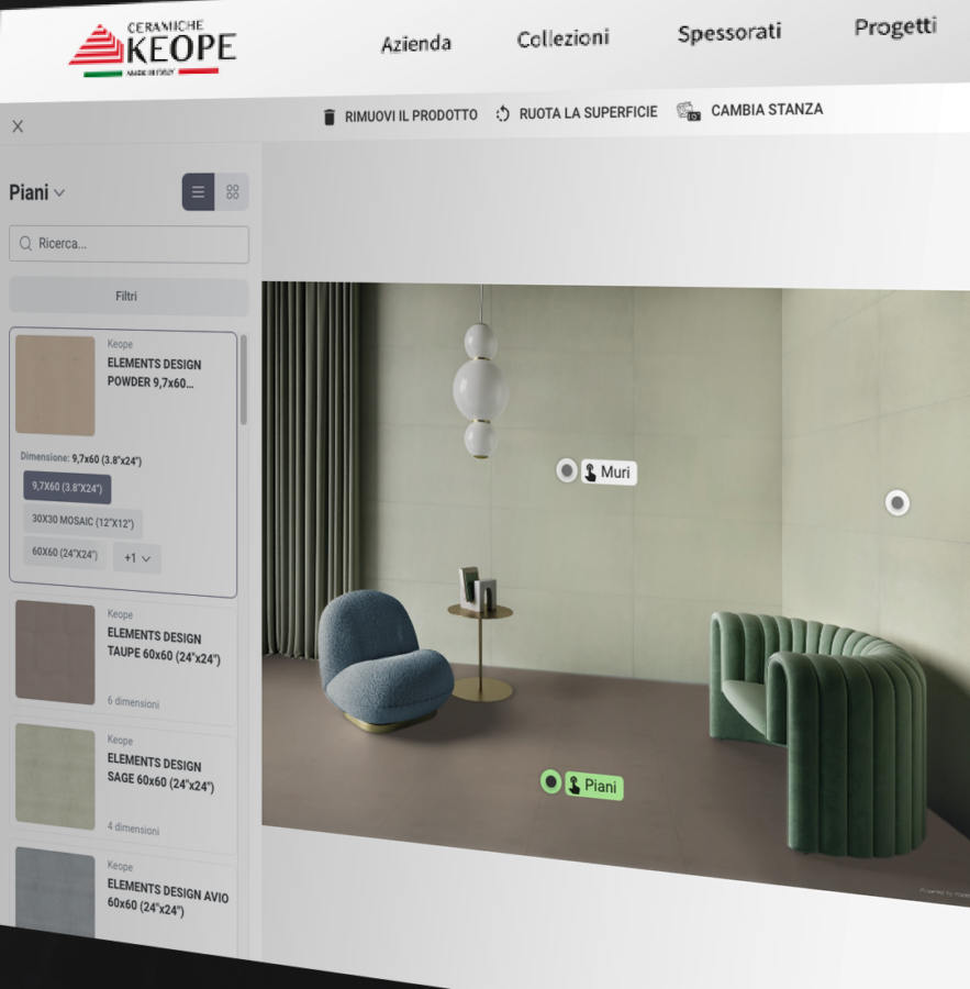Info dalle aziende - Il Configuratore virtuale di Keope risponde a ogni ...