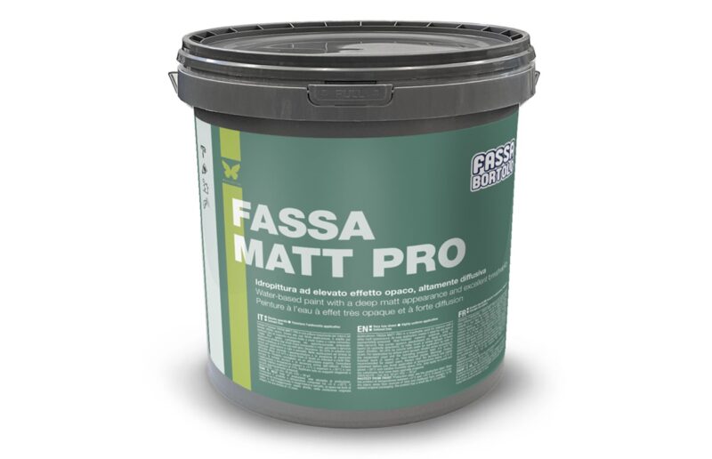 Info dalle aziende - FASSA MATT PRO: idropittura opaca di qualità per ...