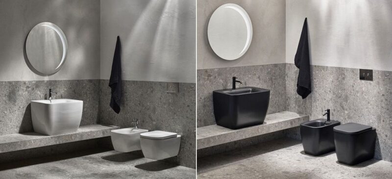 Lavabi e sanitari, nuove forme e materiali tecnologici - INFOBUILD