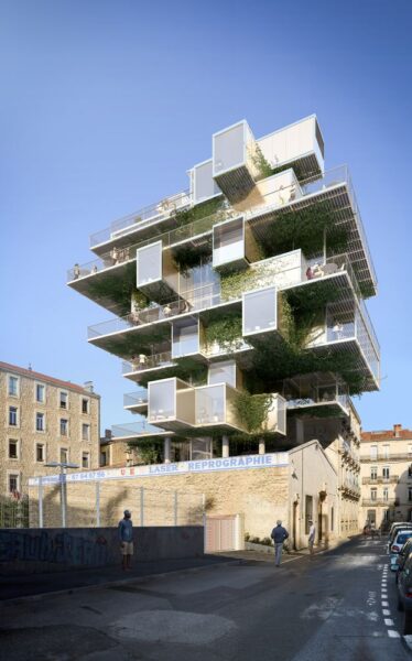 Notizie - Modular Follies, nuovo simbolo per la città di Montpellier ...