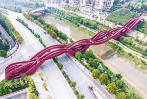 Lucky Knot Bridge, straordinario ponte in acciaio - INFOBUILD