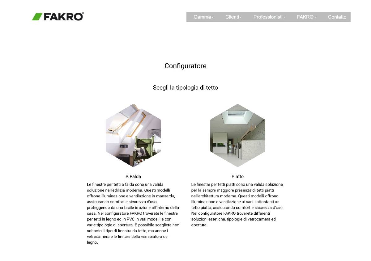 Info dalle aziende - Nuovo configuratore FAKRO: preventivo in pochi ...