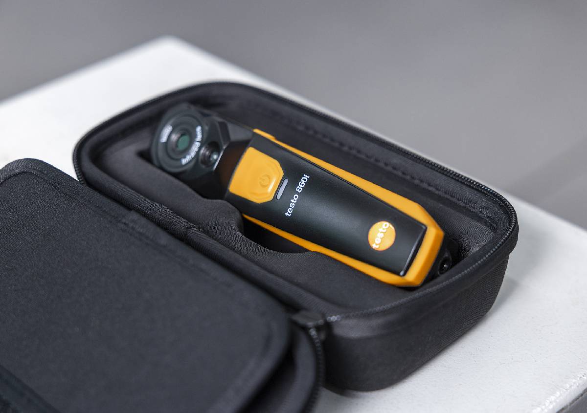 Prodotti - TESTO 860i - TERMOCAMERA WIRELESS PER SMARTPHONE - INFOBUILD
