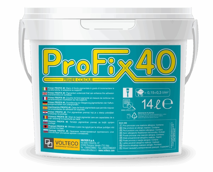 Prodotti - Fondo ancorante Profix impermeabile - INFOBUILD