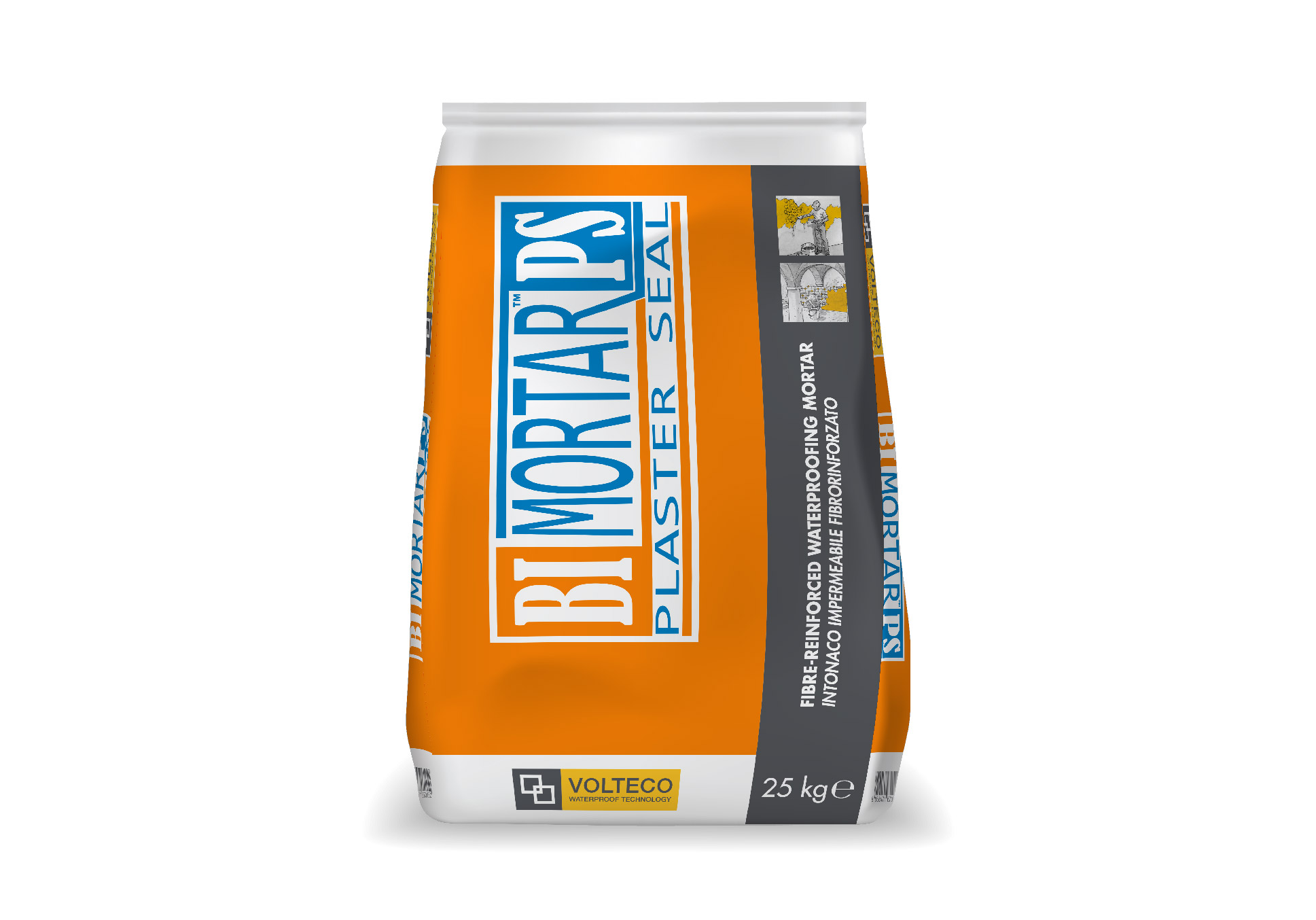 Prodotti - Intonaco impermeabile a spessore fibrorinforzato BI MORTAR ...