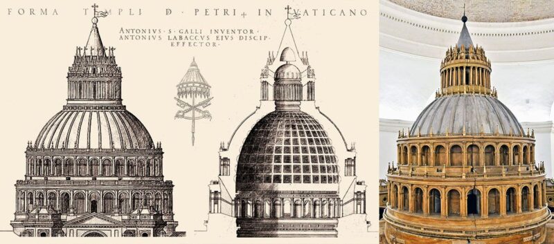 Storia della Cupola Vaticana, o Cupolone - INFOBUILD