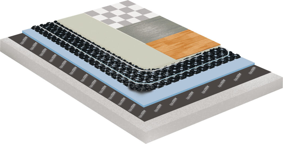 Prodotti - Sistema radiante efficiente a basso spessore Uponor Minitec - INFOBUILD