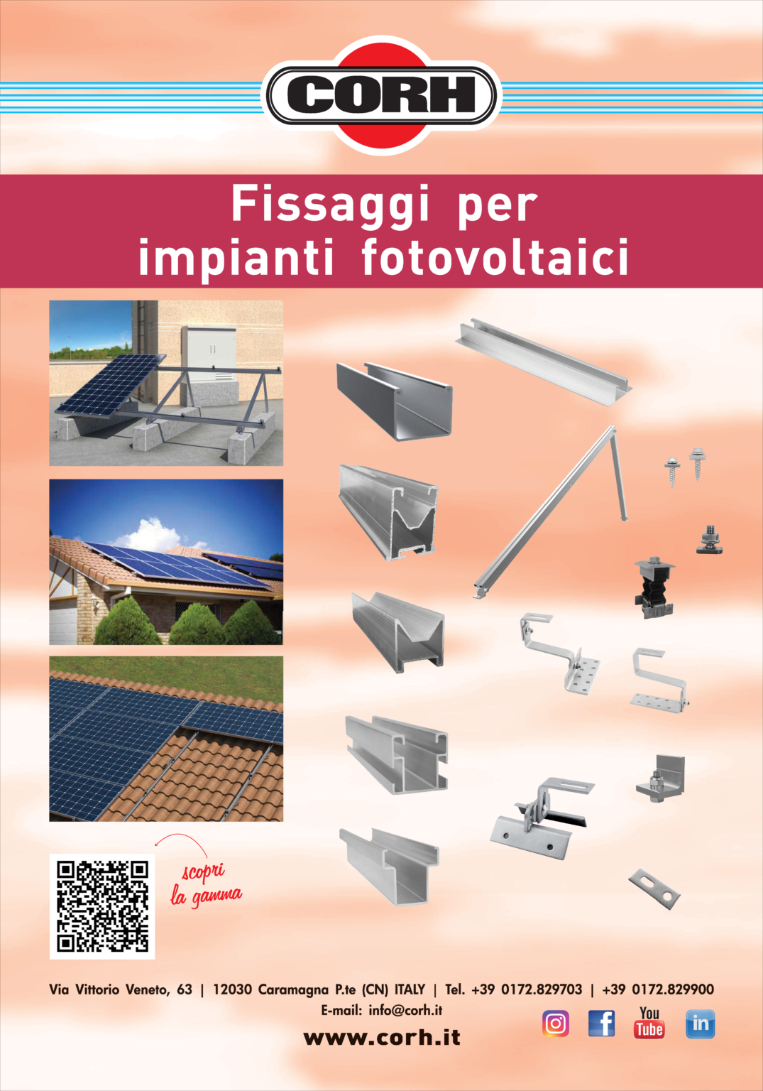 Info dalle aziende - Nuova gamma di fissaggi CORH per l’installazione ...