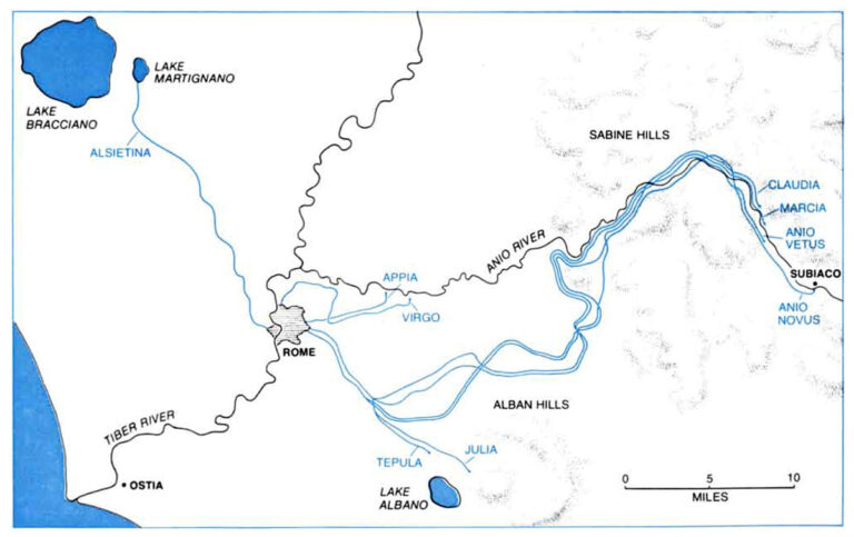 Gli 11 acquedotti romani dell'antica Roma - INFOBUILD