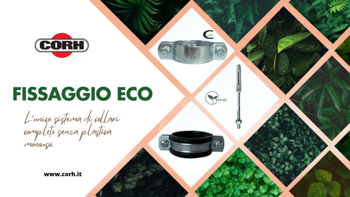 Info dalle aziende - Corh presenta il fissaggio ECO per tubazioni ...