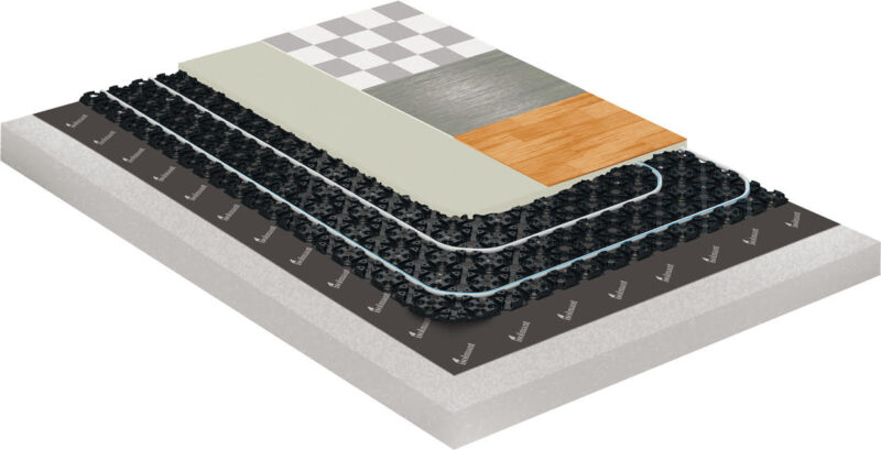 Prodotti - Sistema radiante efficiente a basso spessore Uponor Minitec - INFOBUILD