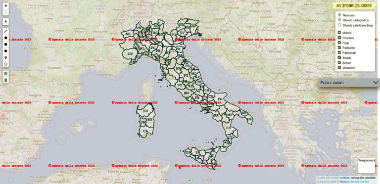 Sistema catastale italiano: Catasto Fabbricati e Terreni - INFOBUILD