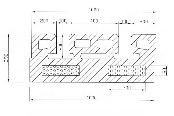 ELEMENTO SOLAIO S 39 PER STRUTTURE ORIZZONTALI